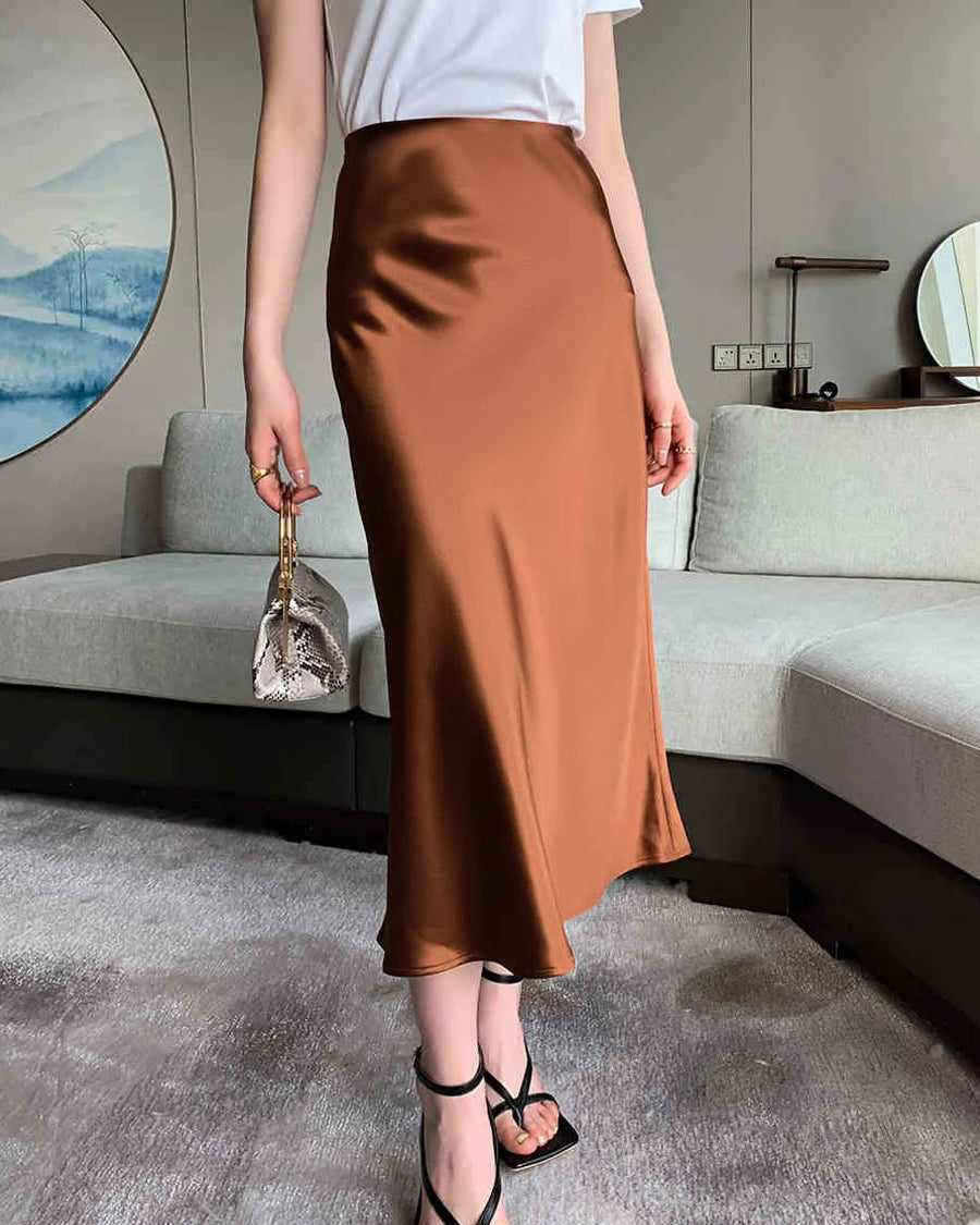 Women's 100% Silk & Wool Skirts – DAISYSILK