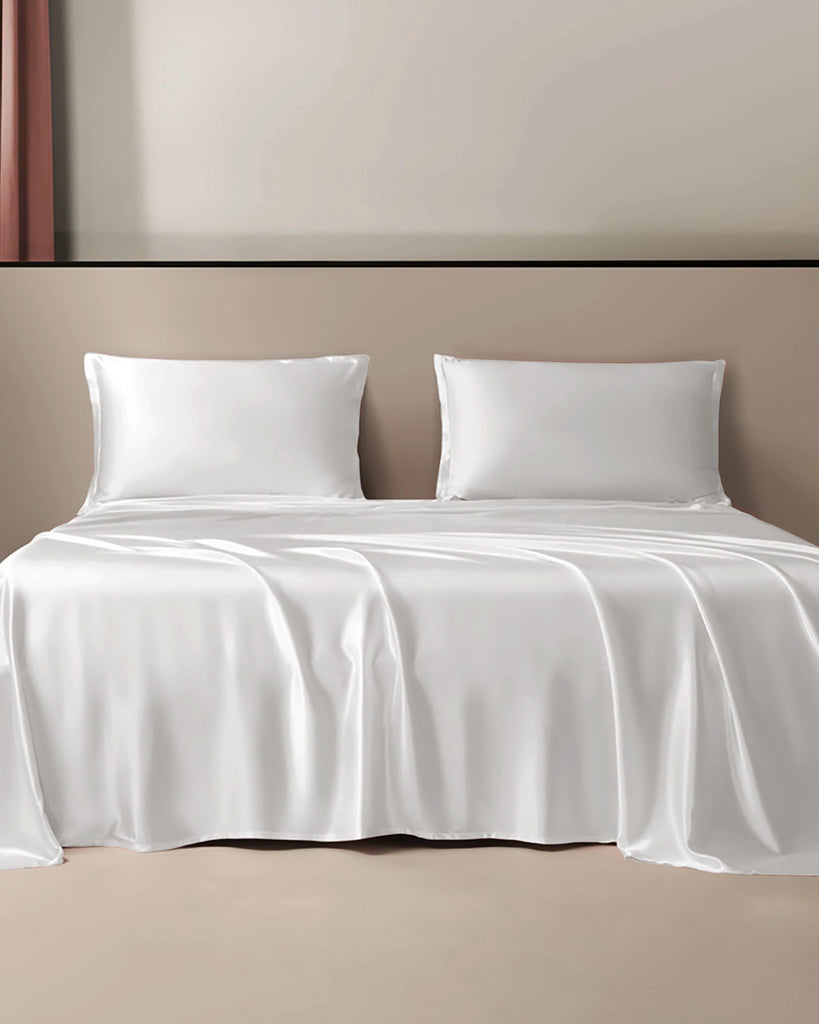 DaisySilk Mulberry Silk Flat Sheets for Queen Size Bed – DAISYSILK