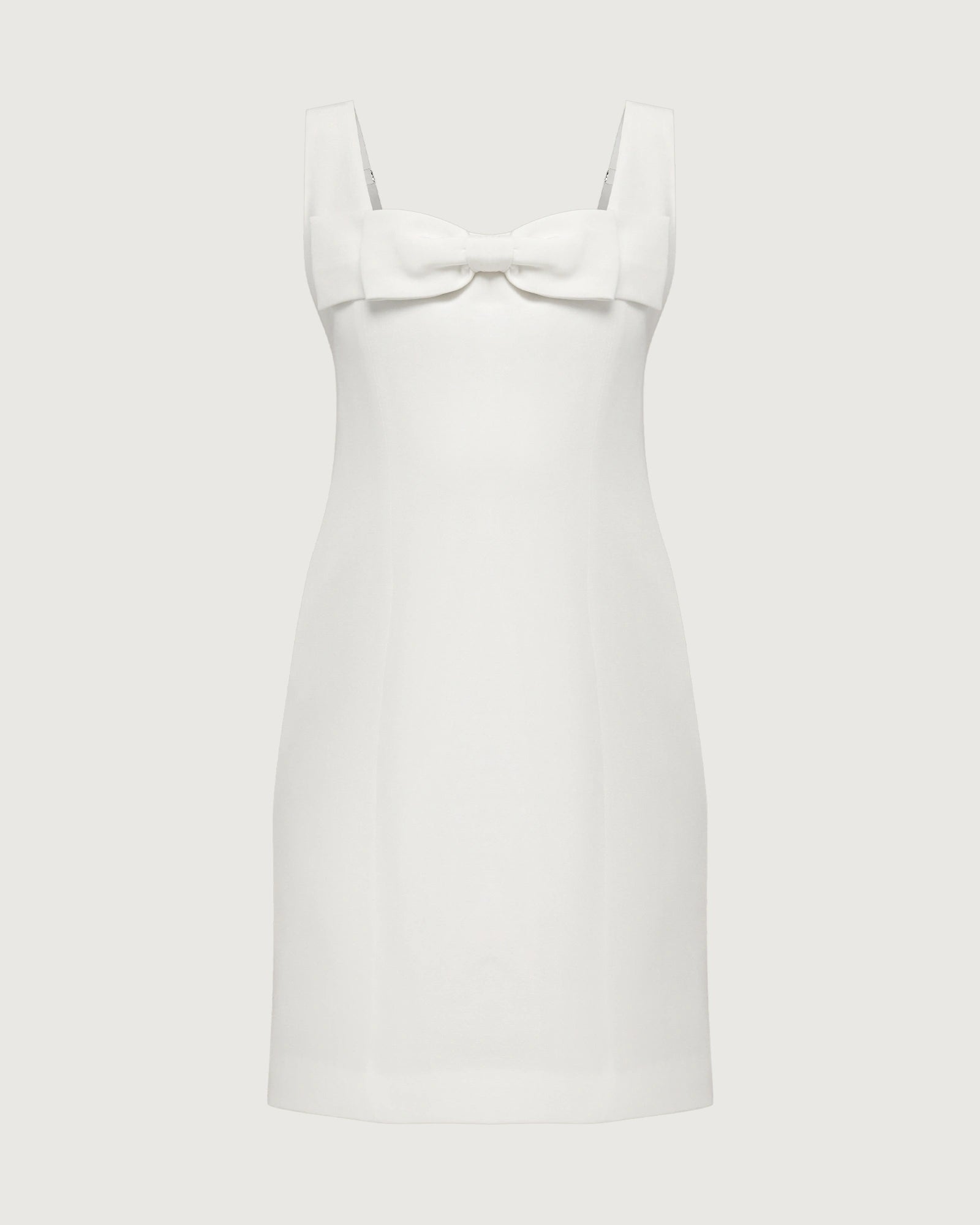 DaisySilk 40 Momme Mulberry Silk Bow Neck Mini Dress Sleeveless ...