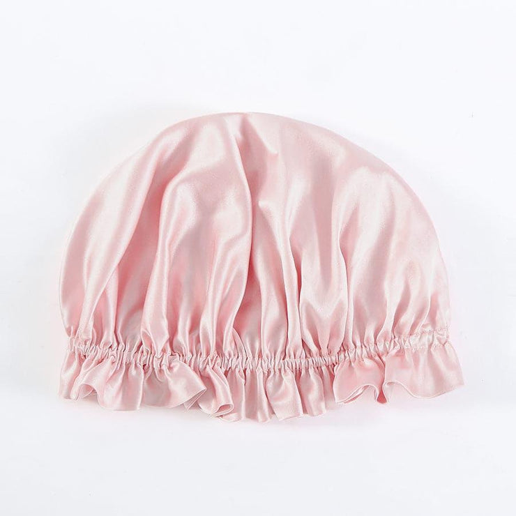 Flounced Silk Night Sleep Caps – DAISYSILK