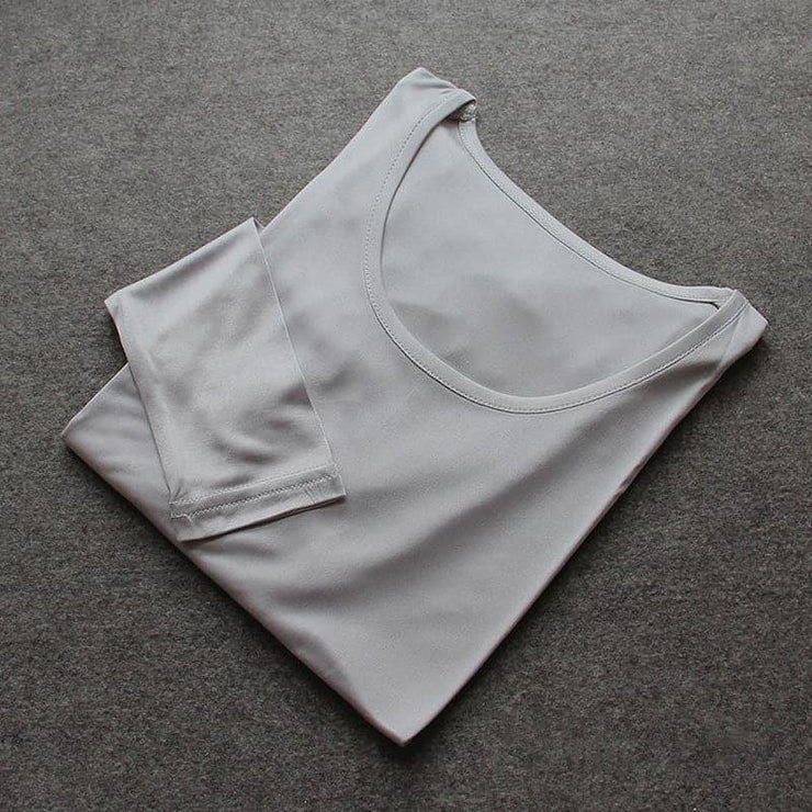 100% Mulberry Silk Long Underwear Set for Women Thermal Suit Silk Long ...